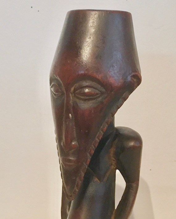 African Hemba Tribal Carved Art Figure | Etsy