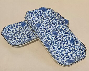 Japanese Trays Blue - Etsy