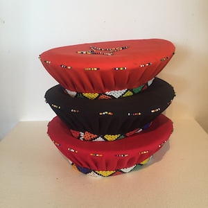 Zulu Handmade Beaded Isicholo Hat. - Etsy