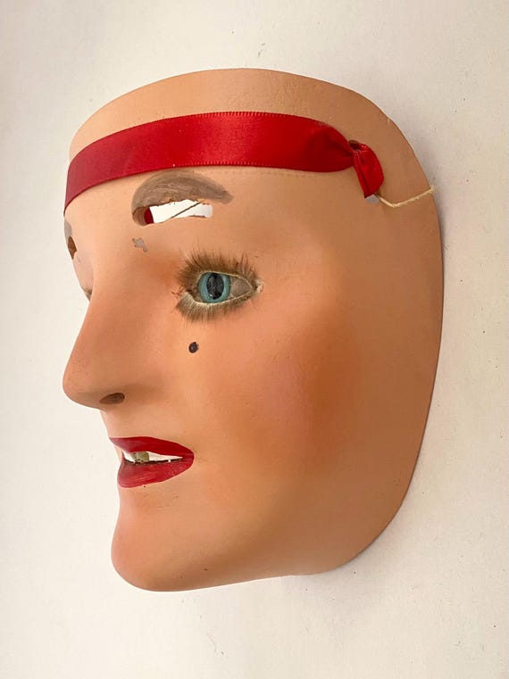 Mexican Catrin - Dandy Carnival Dance Mask - Gem