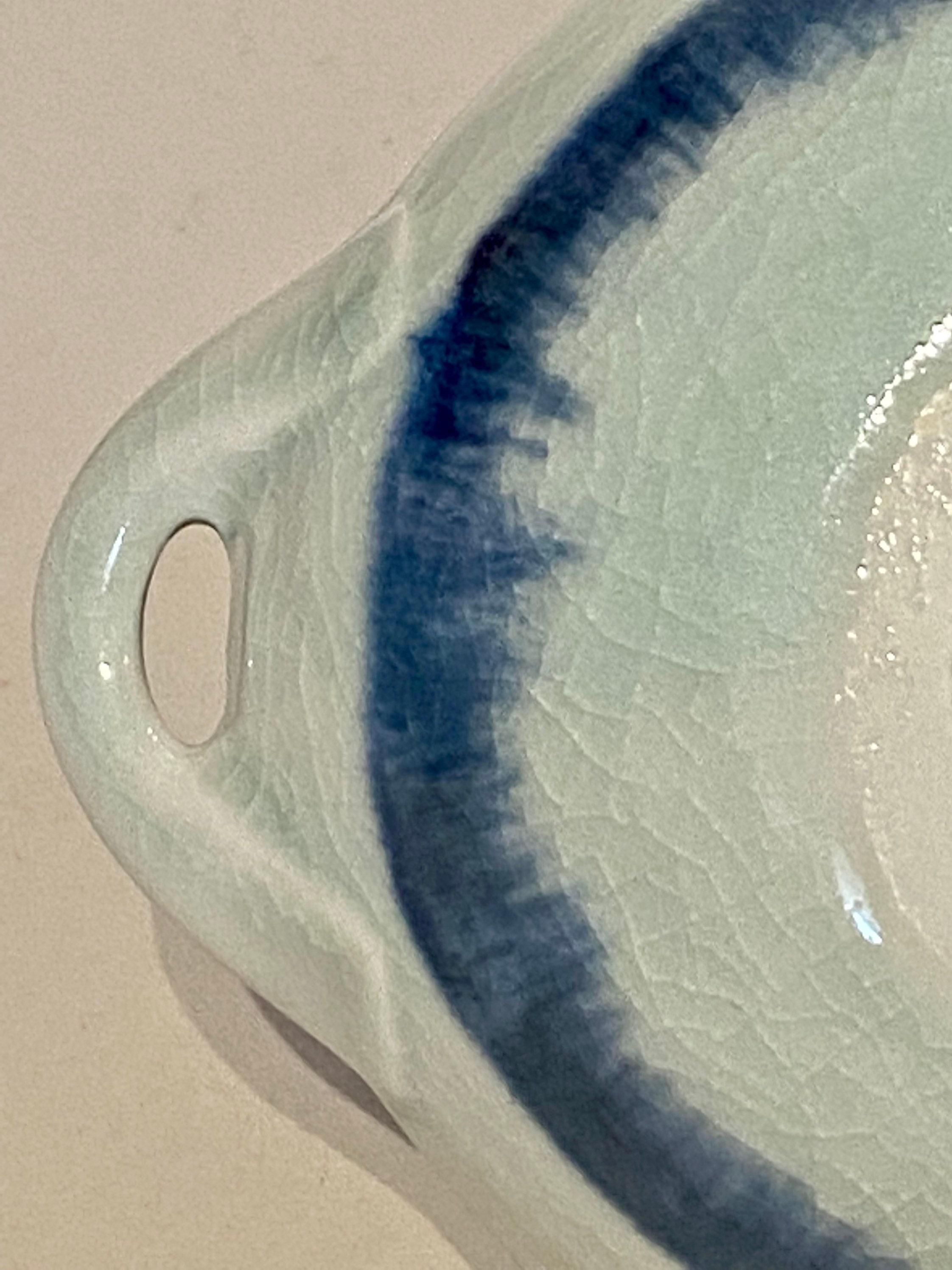 Japanese Blue & White Ceramic Bowl/trays Set/4 - Etsy