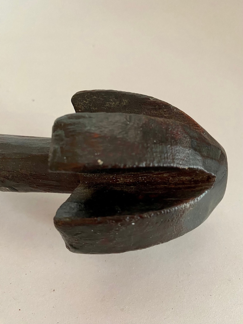 East African Carved Wooden Butter Whisk - Churner Sculpture - Etsy