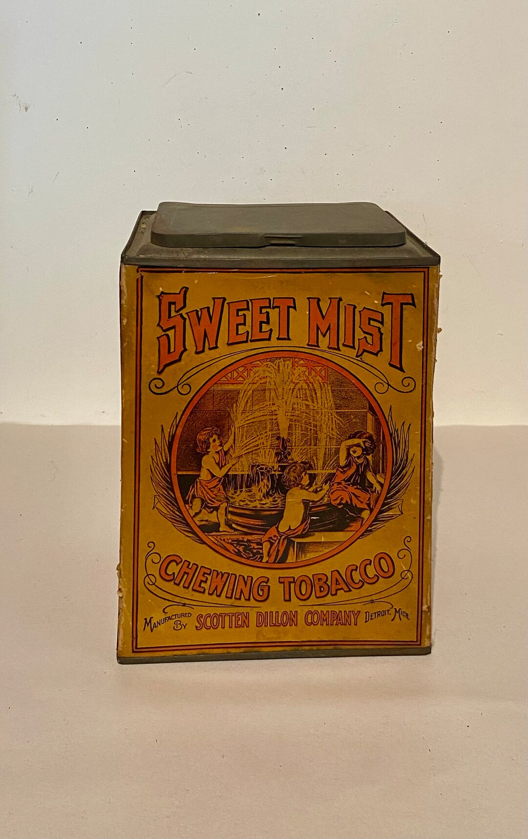 USA Sweet Mist Chewing Tobacco Tin - Etsy