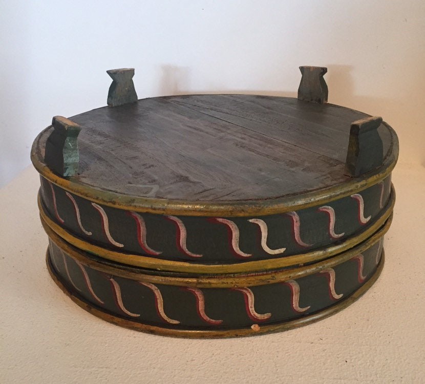 Indonesian Wooden Temple Offering Box - Etsy