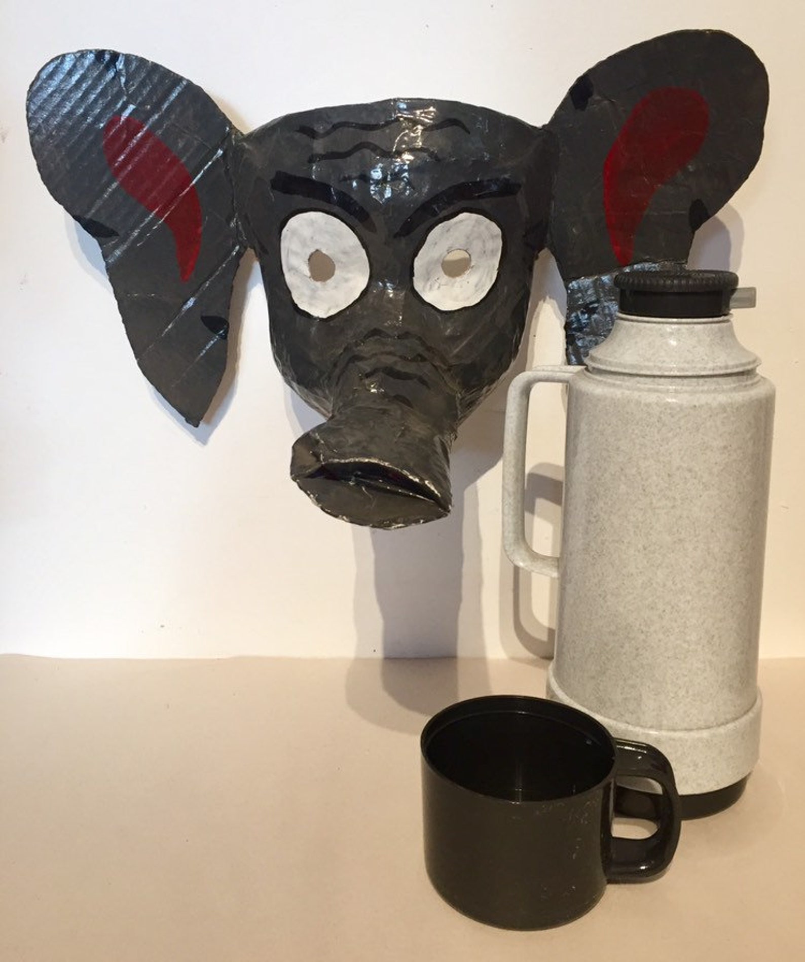 Guatemalan Papiér Maché Elephant Carnival Dance Mask - Etsy