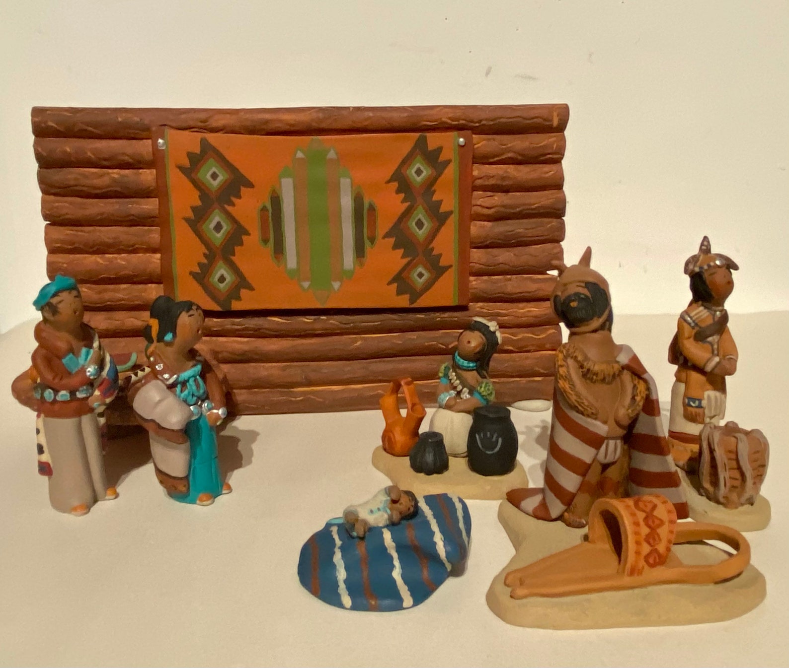 Native American Nativity by April Romo De Vivar - Etsy