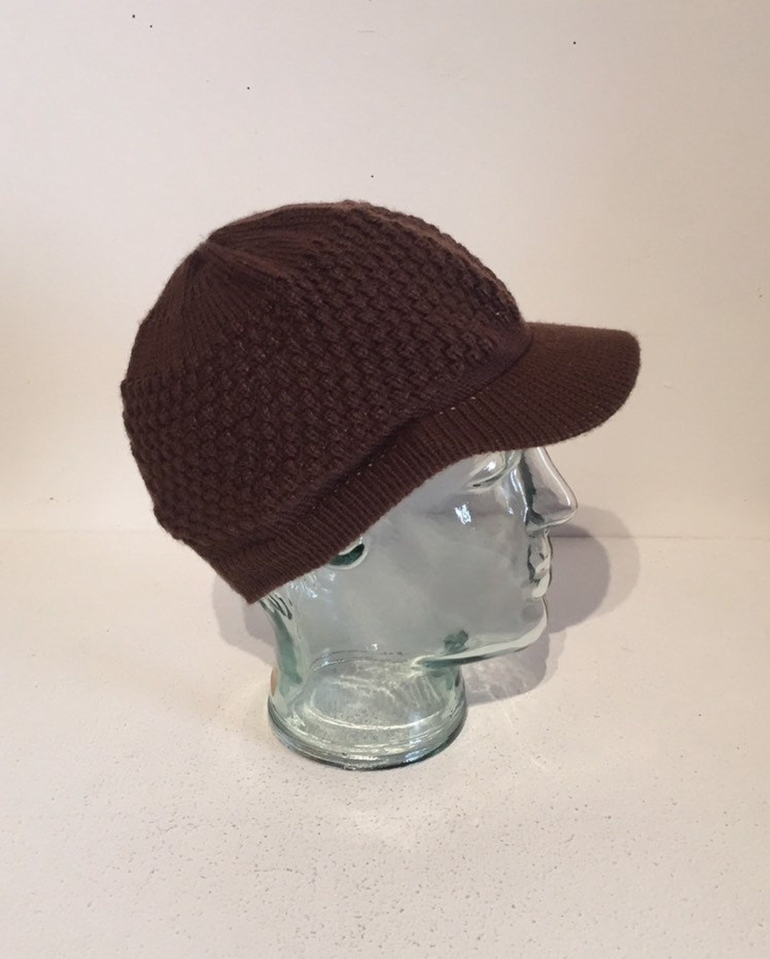 Peruvian Hand Knitted Newspaper Boy Hat - Etsy