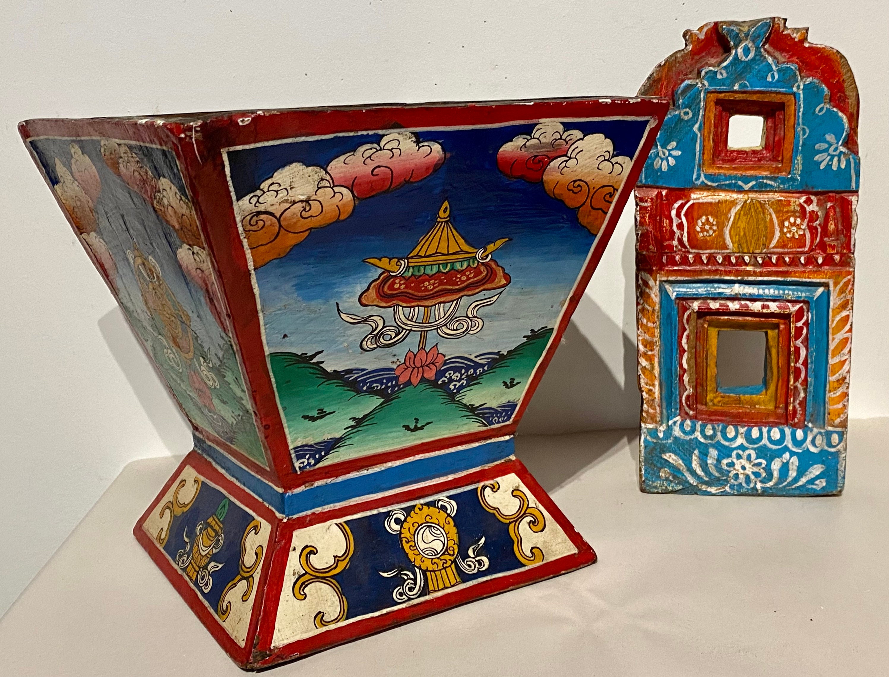 Nepalese Buddhist Temple Storage Box Small - Etsy