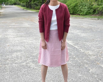 Jewel Neck Jacket - Etsy