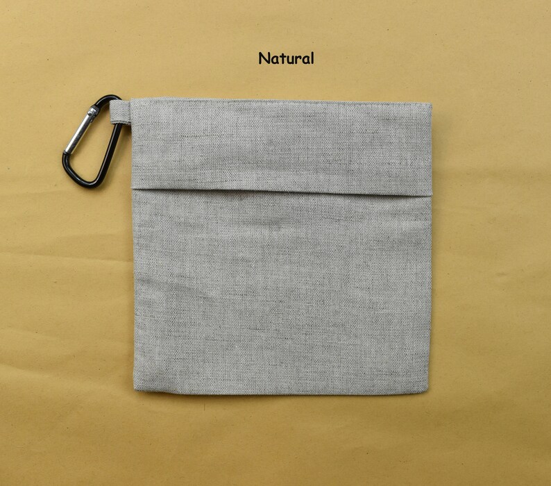 Linen Face Mask Pouch / Face Mask Case / Mask Bag - Etsy