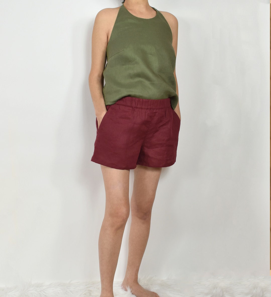 Women's Linen Tang Top /french Premium Linen/ Spring and Summer Linen ...