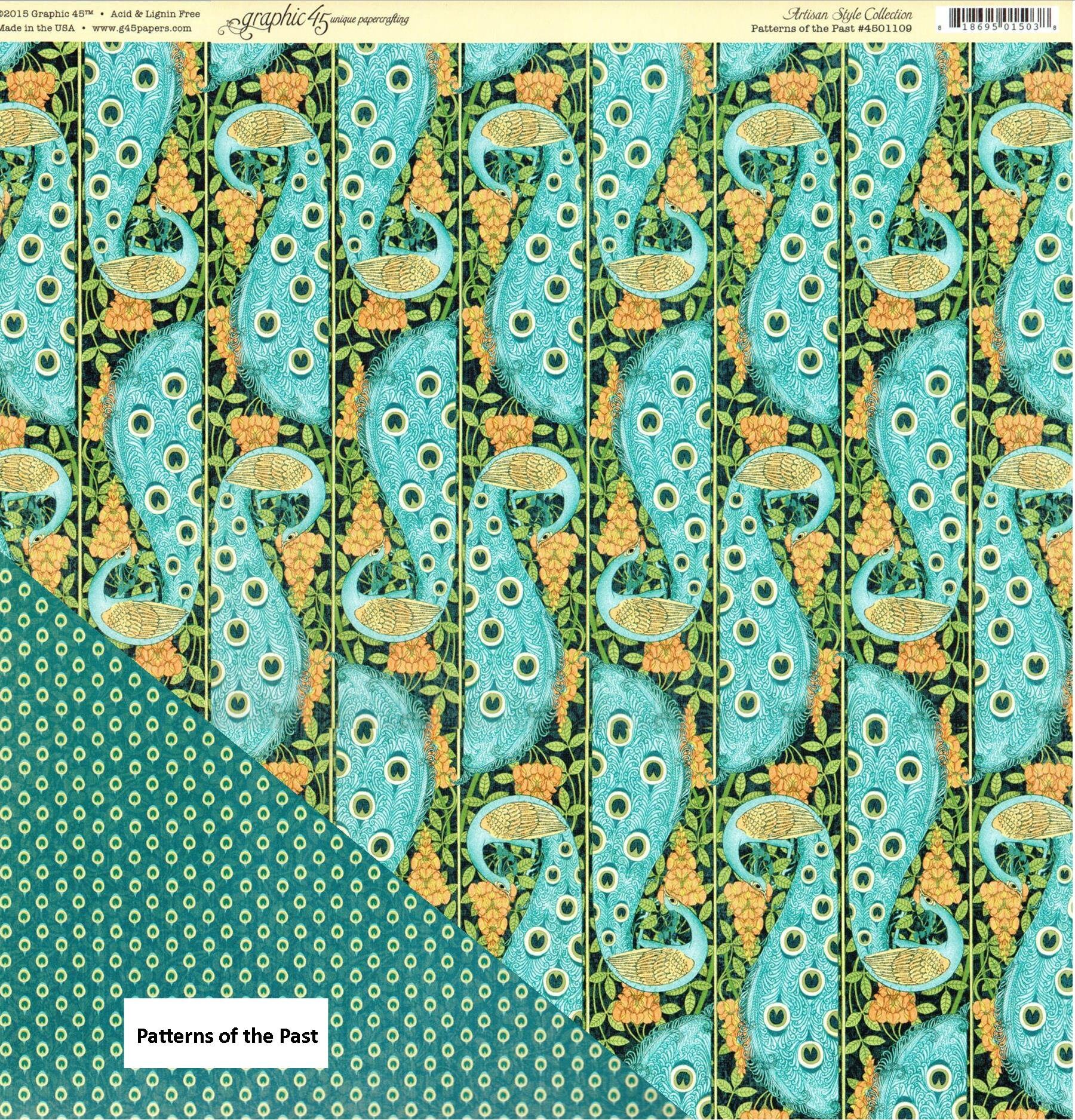 Graphic 45 Artisan Style 12x12 Double-sided Loose Sheets - Etsy