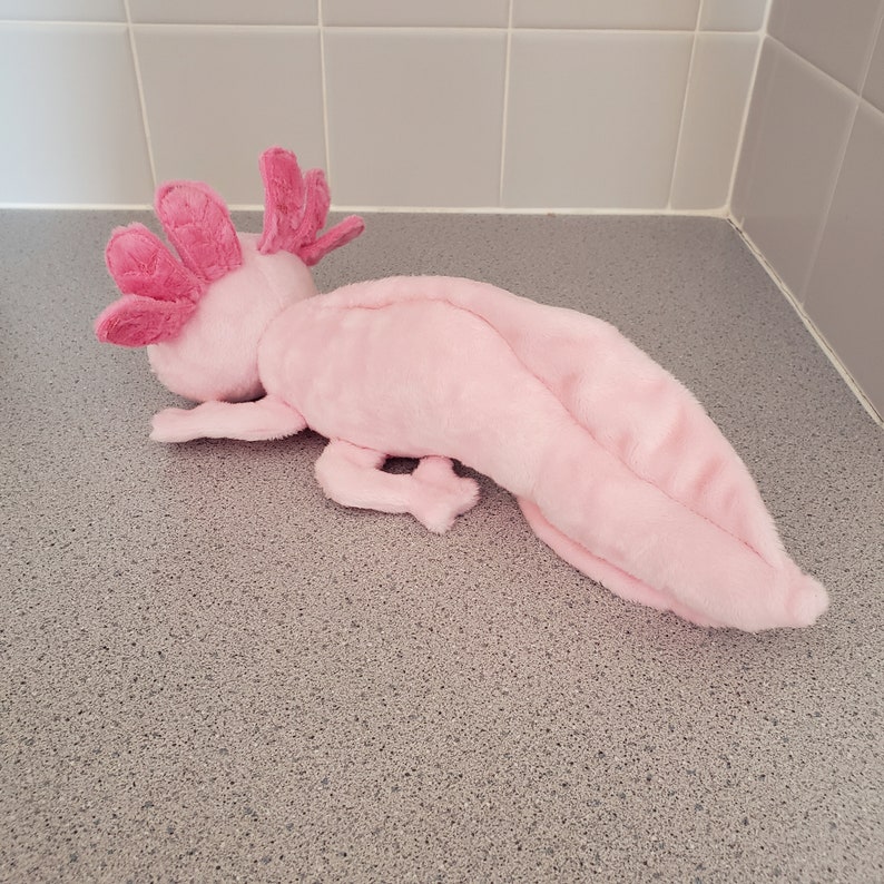 In the Hoop Axolotl Stuffie Includes 4 Sizes 5X7 6X10 7X12 - Etsy