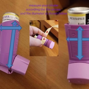 Digital Download ITH Embroidery Design Side Snap Inhaler Holder Fits ...