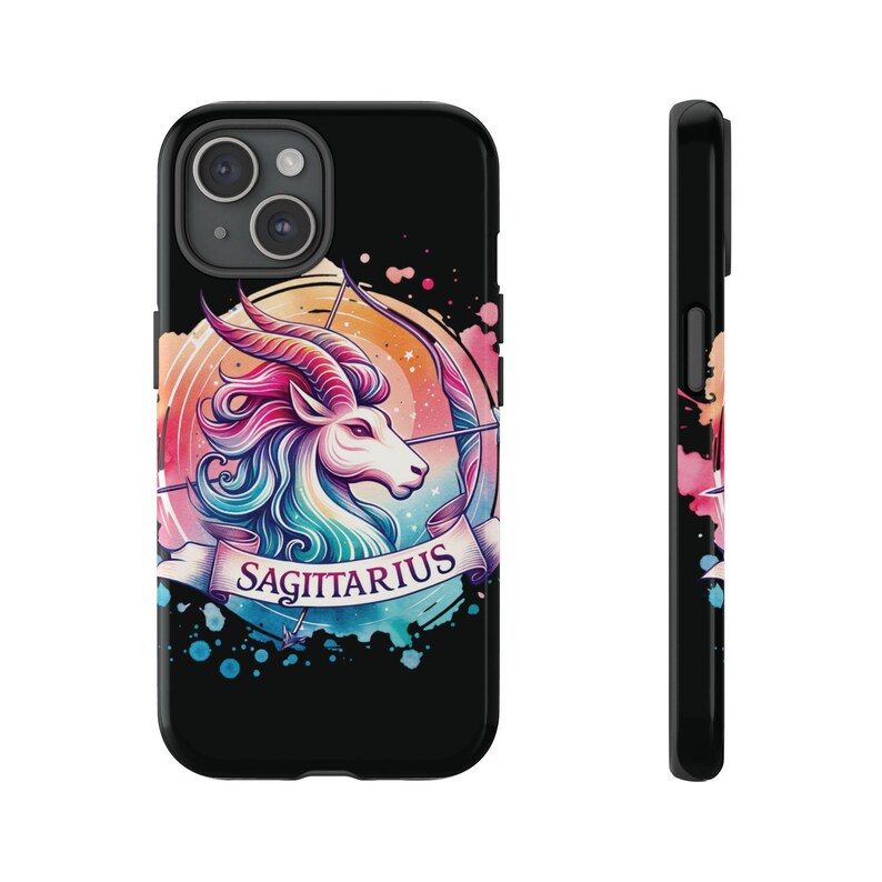 Sagittarius Sign Horoscope Fantasy Unicorn - Tough Phone Case for Apple ...