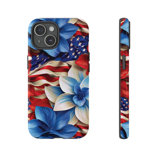Patriotic Flag Phone Case - Etsy