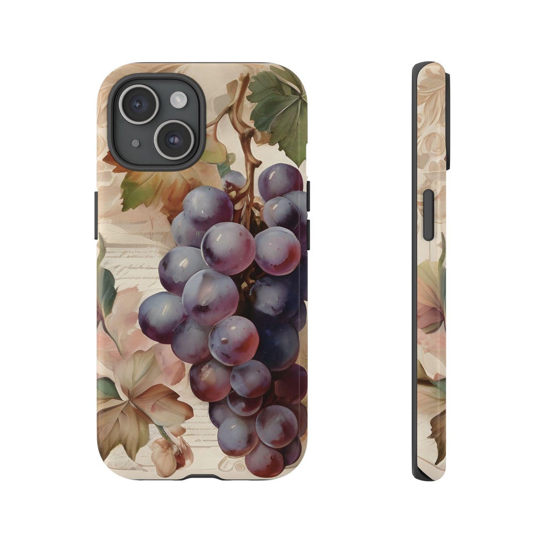 Grapes on the Vine Tough Phone Case for Apple Iphone, Samsung Galaxy ...