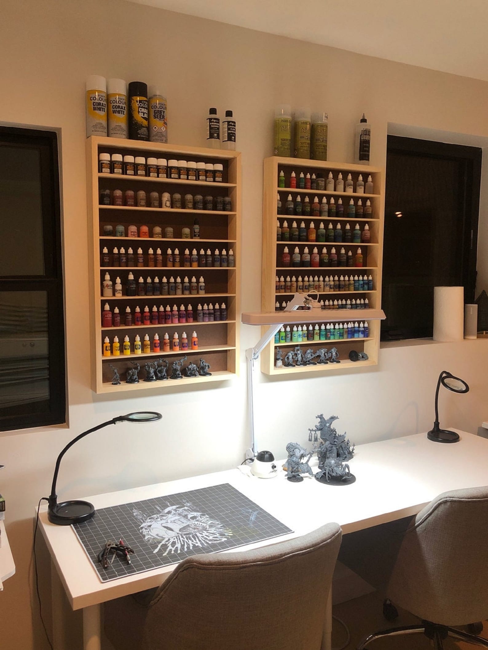 3 Deep Large Paint / Display Shelf Wide Spacing - Etsy