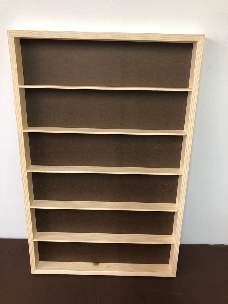 Large Paint / Display Shelf Craft Paint Spacing - Etsy