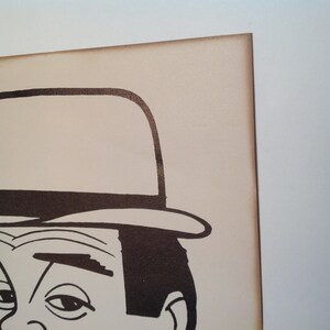 Vintage Lou Costello Caricature Print/don Bevan Celebrity Caricature ...
