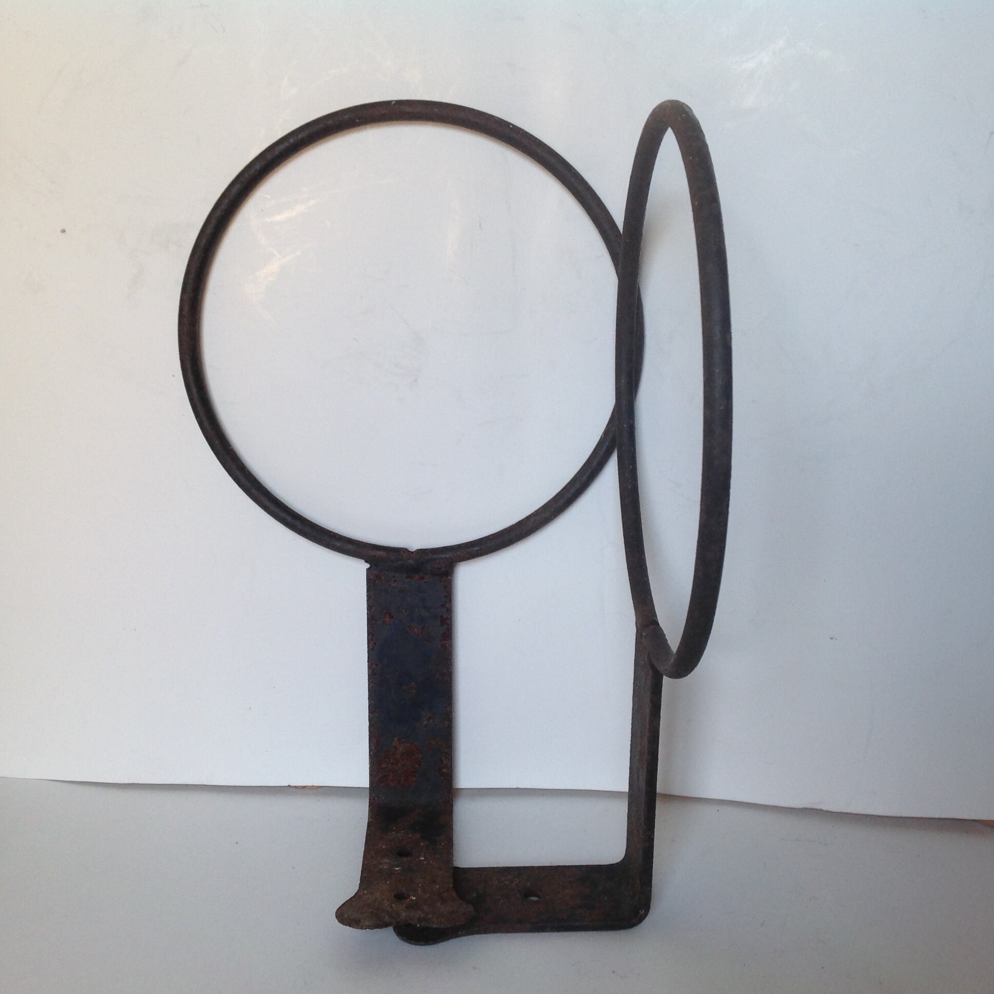 Architectural Salvage Metal Brackets/rustic Round Iron - Etsy