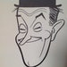 Vintage Stan Laurel Caricature Print/don Bevan Celebrity Caricature ...