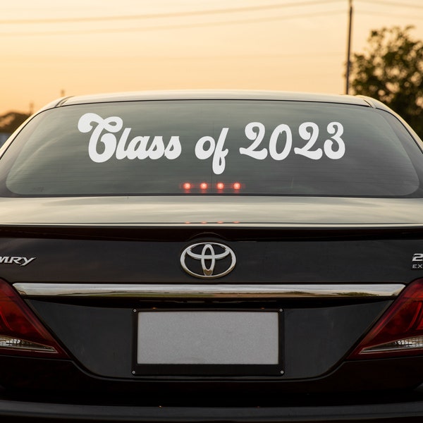 Graduation Car Decal - Etsy