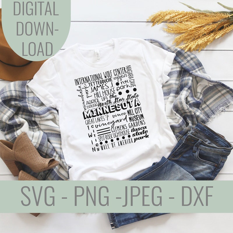 Minnesota Svg - Etsy