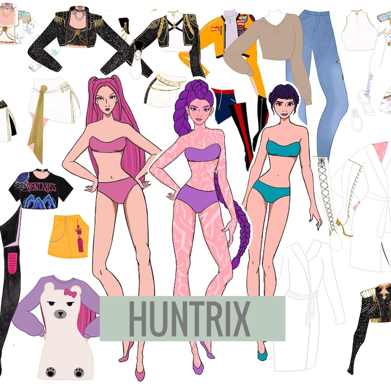 K Pop Demon Hunters Dolls - Etsy