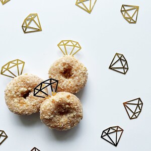 Diamond Donut Topper, Diamond Ring Donuts, Diamond Bridal Shower ...