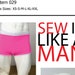 Mens Sport Brief Sewing Pattern PDF - Etsy