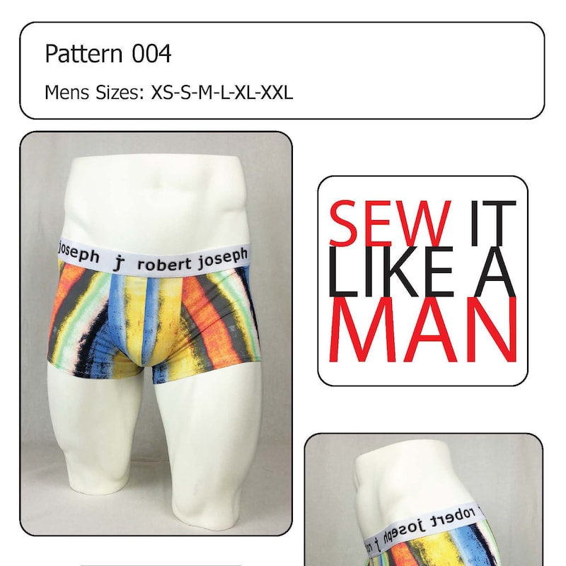 Mens Underwear Pattern - Etsy