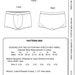 Mens Boxer Brief Trunk Underwear Sewing Pattern PDF Digital Download - Etsy
