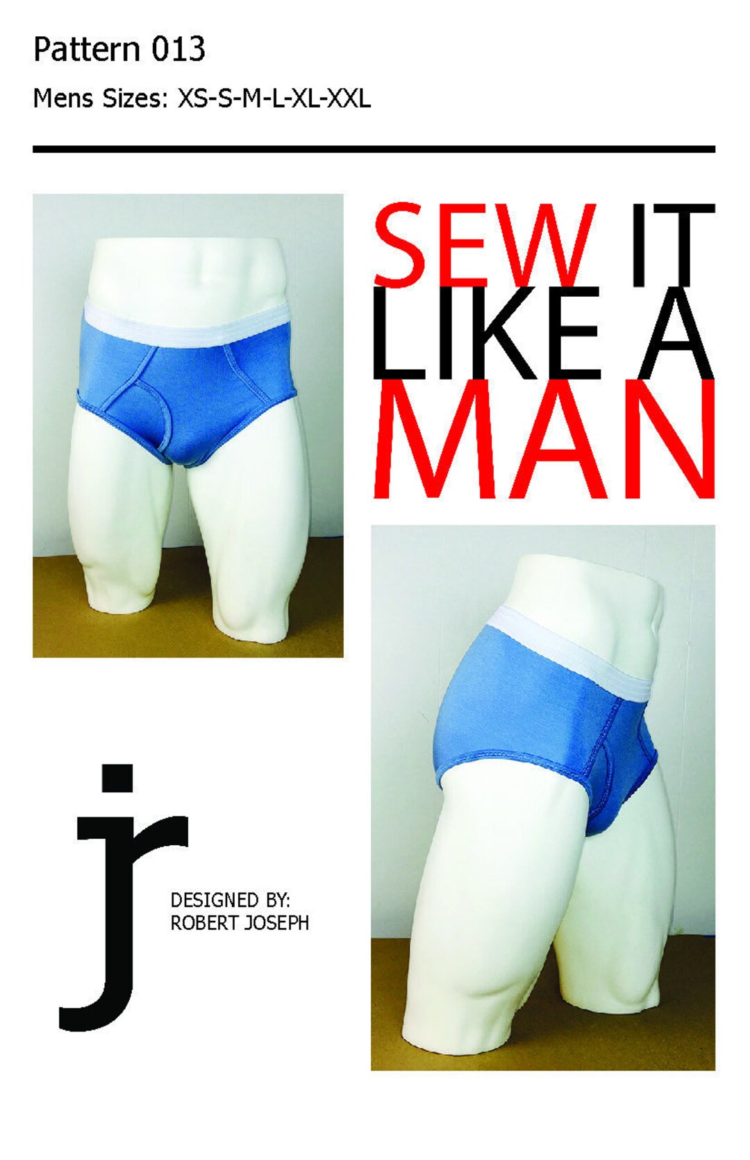 Classic Hip Brief Mens Sewing Pattern PDF - Etsy