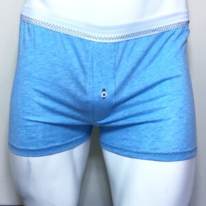 Men's Knit Boxer With Button Fly Sewing Pattern PDF - Etsy