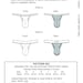 Men’s Strapless Sack Pouch G-string Jockstrap Underwear Sewing Pattern ...