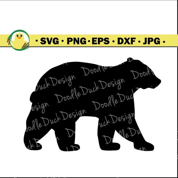 Sagoma Di Orso Che Cammina