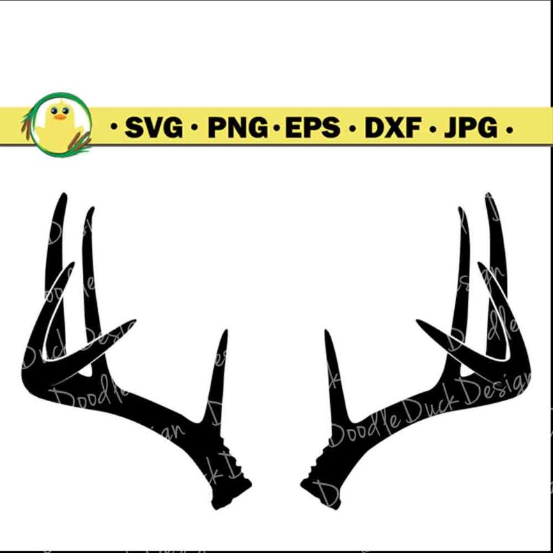 Deer Antlers Digital File - Etsy