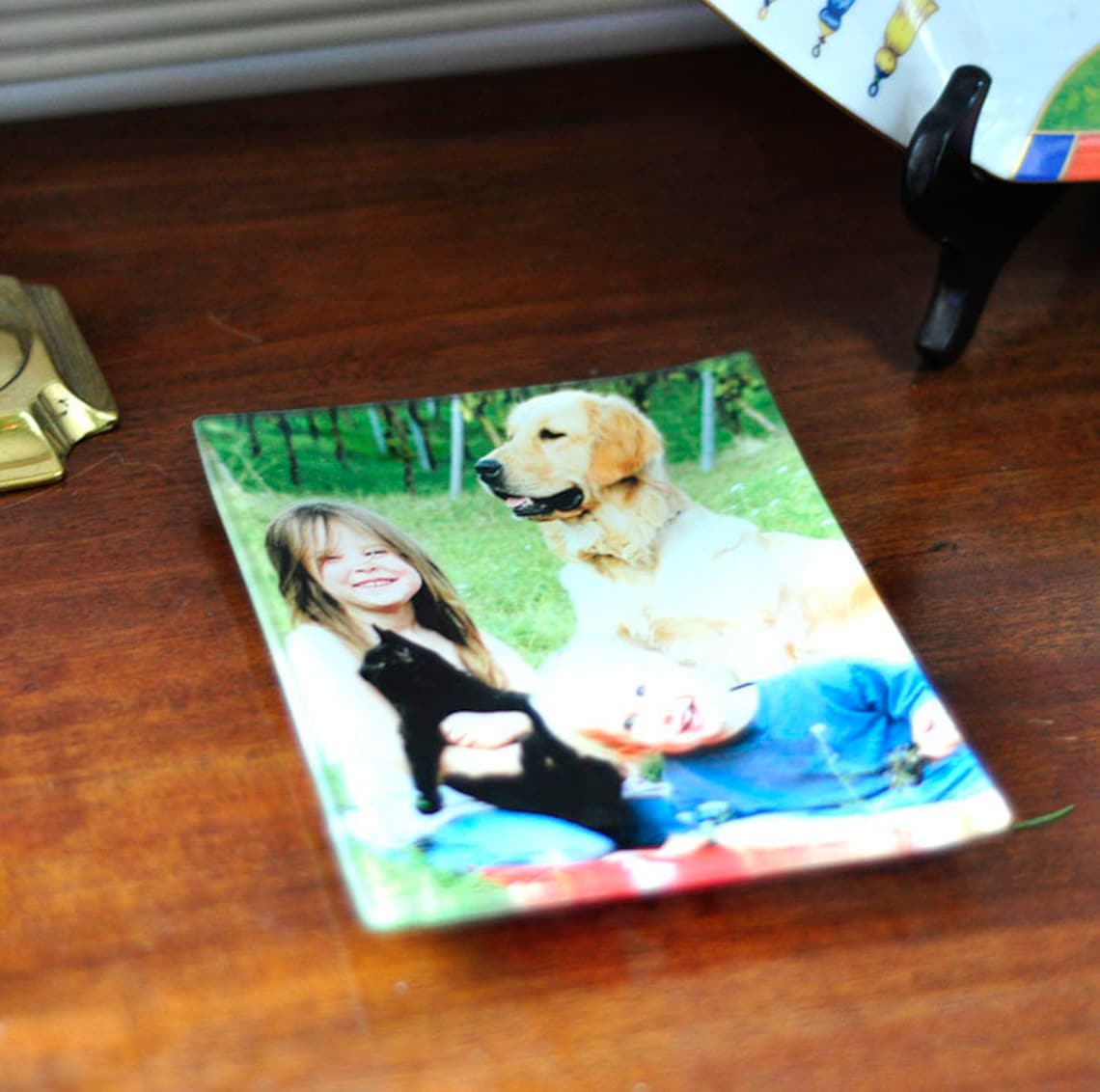 Custom Glass Tray Grandparent Gifts Personalized Glass - Etsy