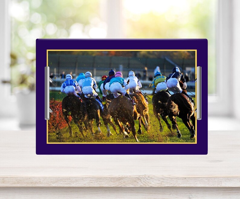 Custom Serving Tray Photo Bar Tray Personalized Glass - Etsy