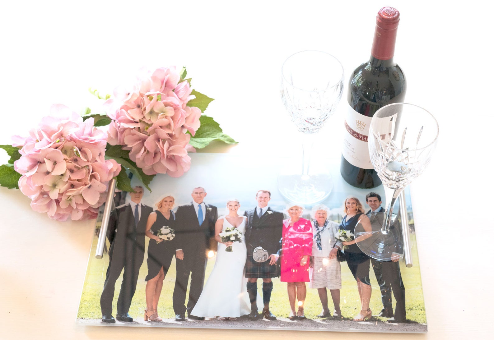 Custom Serving Tray Photo, Bar Tray, Personalized Glass Serving Tray ...