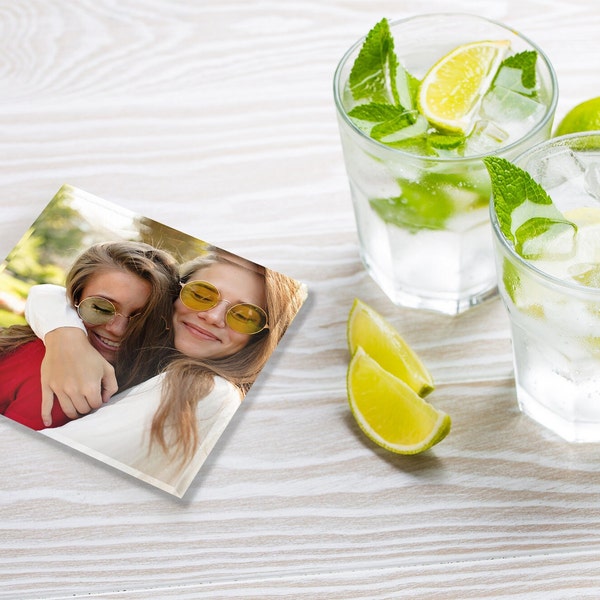 Photo Coaster - Etsy