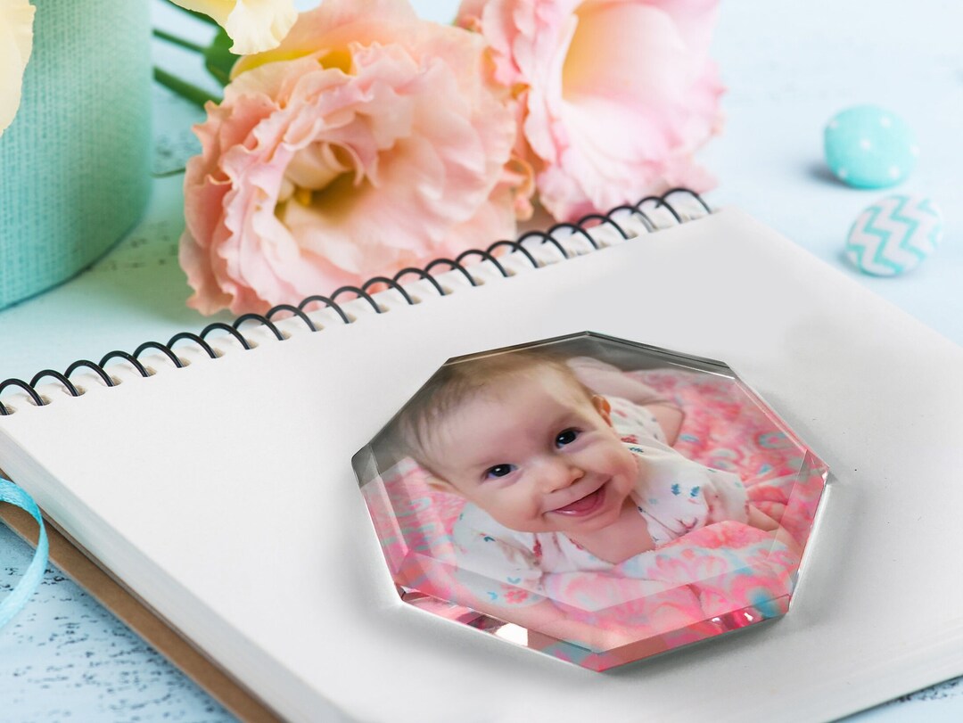 Personalized Paperweight, New Born Picture, Paperweight Personalized ...