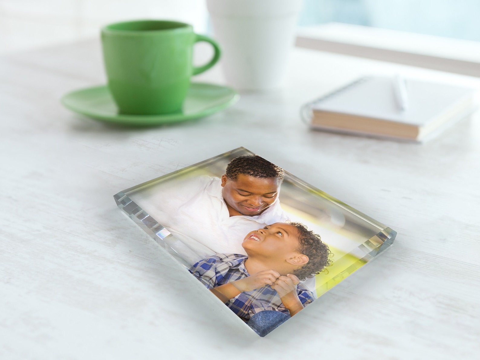 Personalized Glass Photo Paperweight, Pet Memorial Gift - Etsy