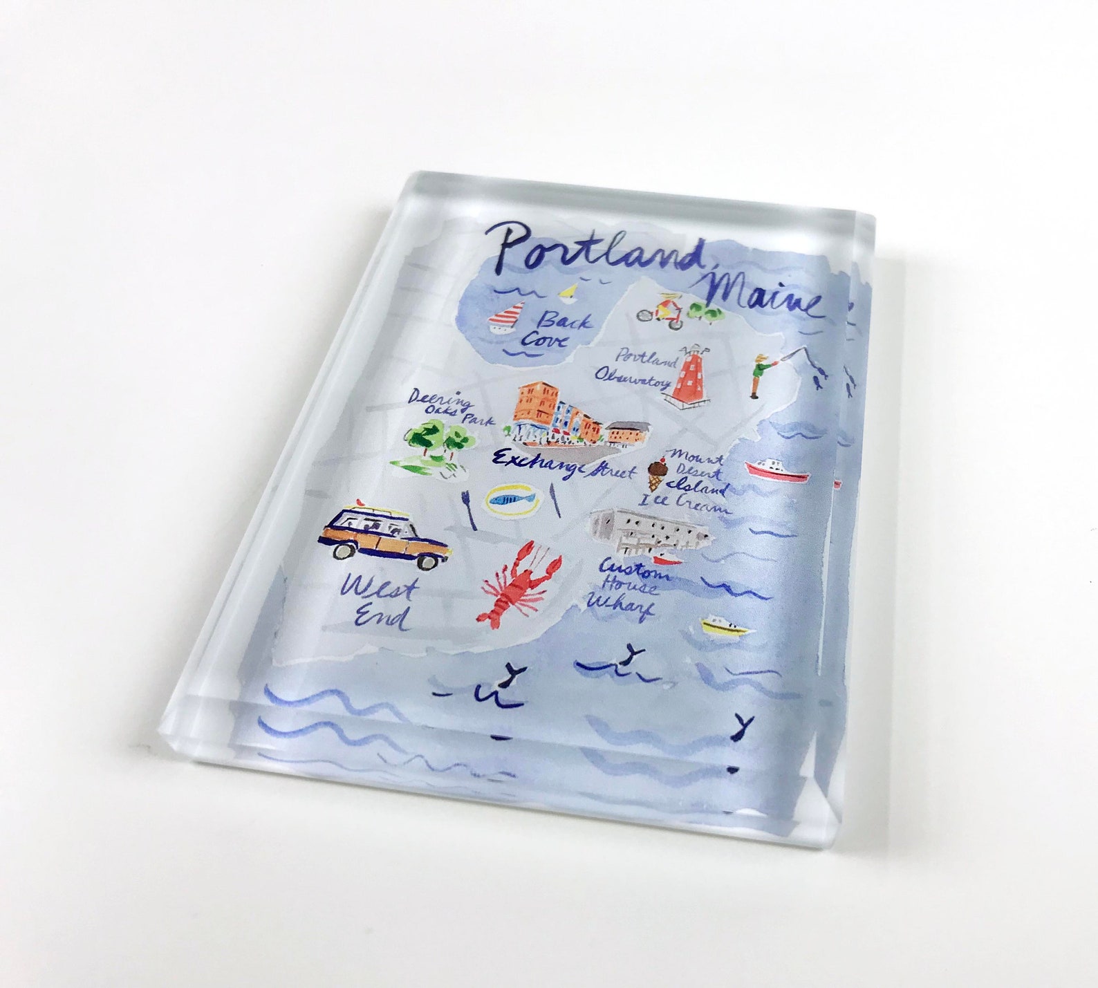Personalized Glass Photo Paperweight, Pet Memorial Gift - Etsy