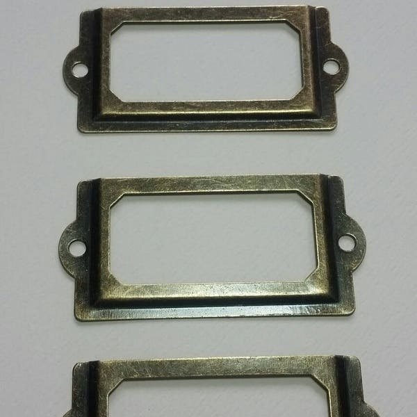 Metal Shelf Label - Etsy