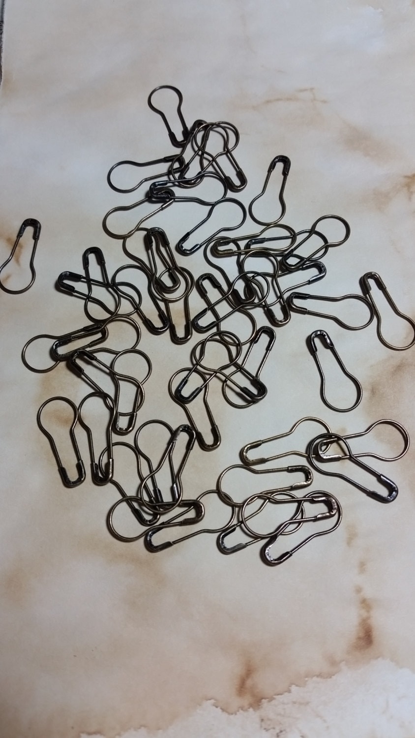 Bulb Pins Garment Pins Gourd Pin Pear Shaped Safety Pins - Etsy