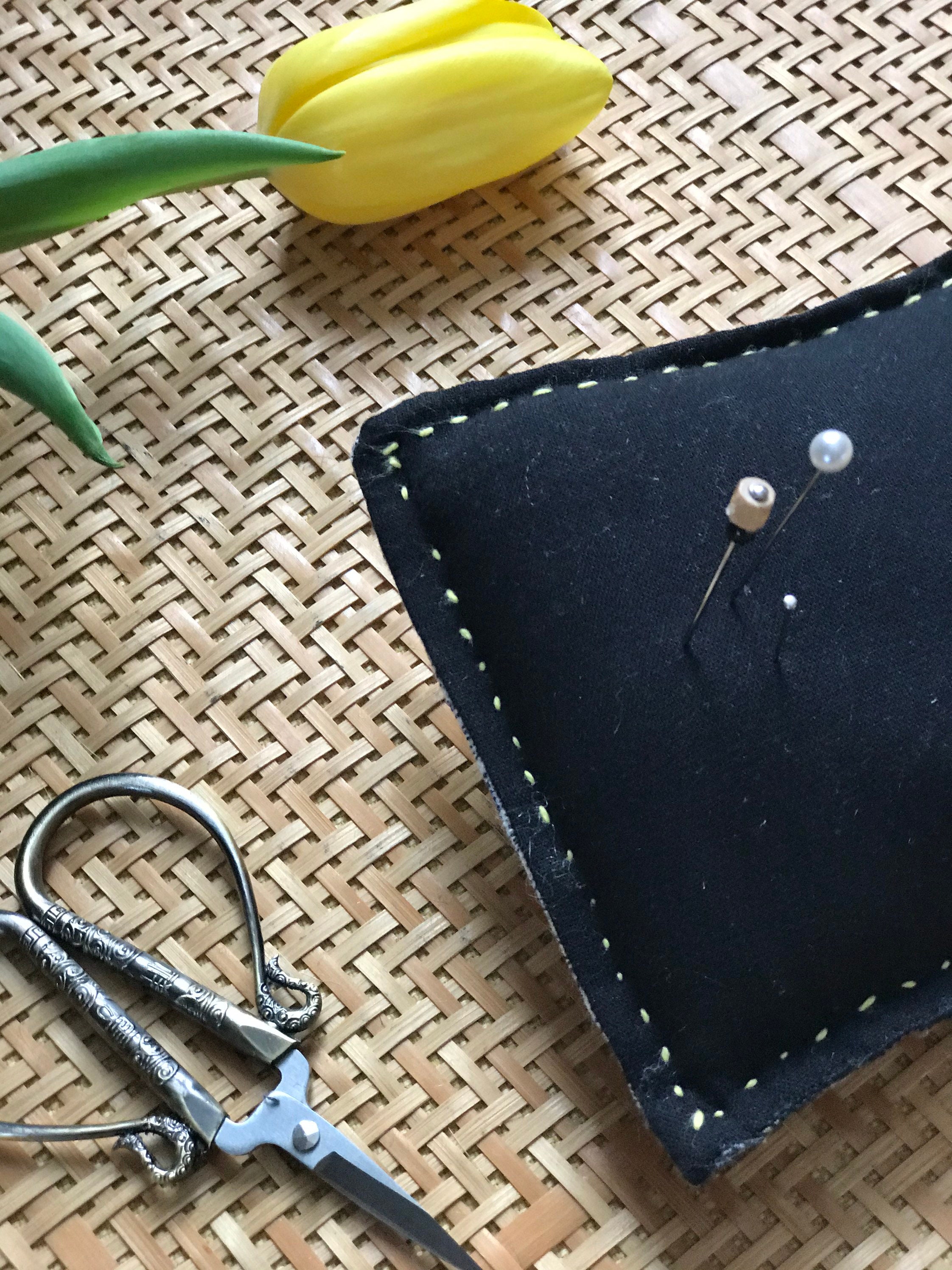 Pincushion Quilted Pincushion patchwork Pincushion Shashiko - Etsy