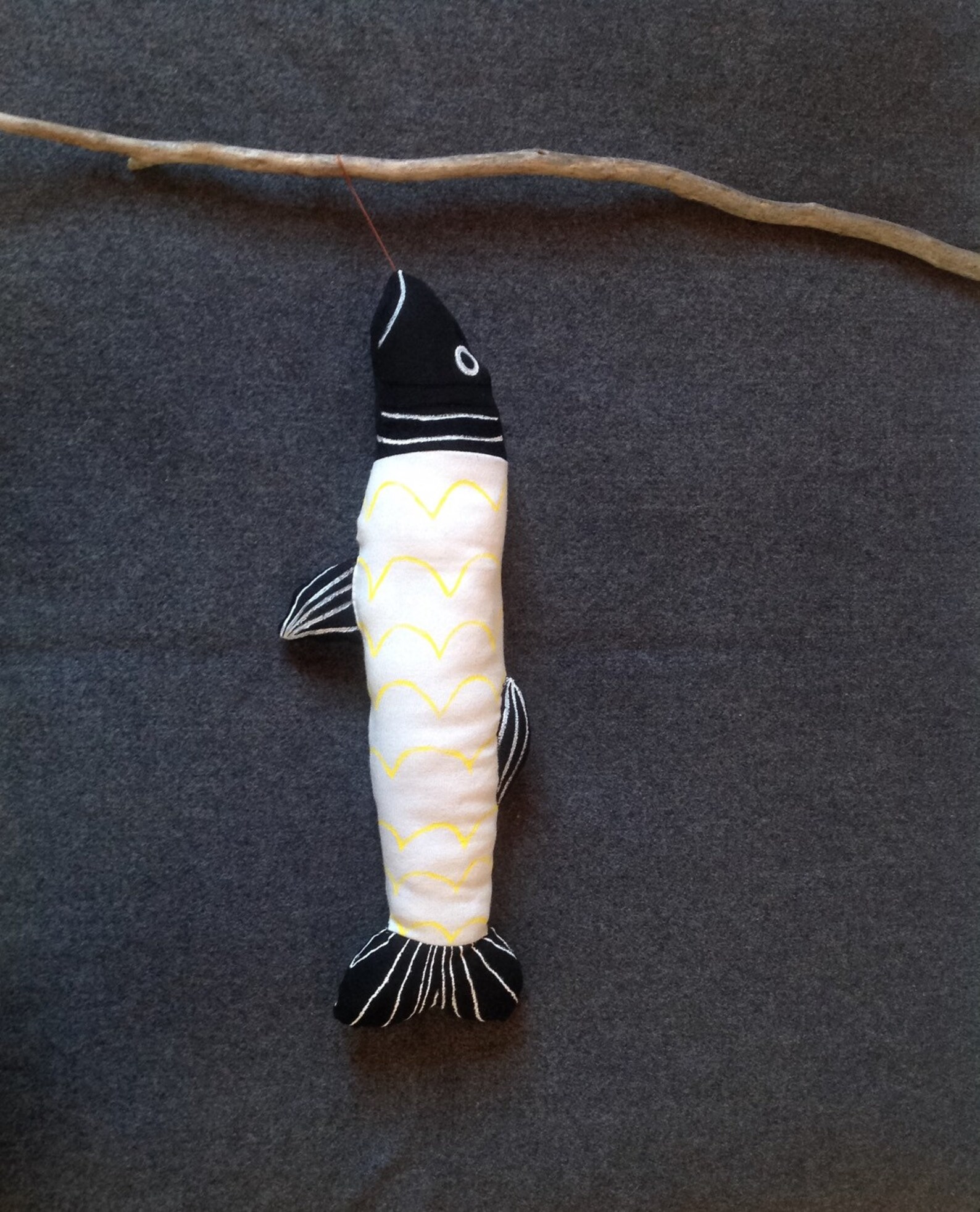 Fish Rag Doll Ouananiche From Lac Saint-jean / Soft Fabric - Etsy