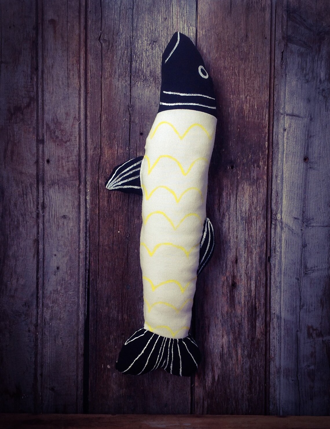 Fish rag doll Ouananiche from Lac Saint-Jean / Soft Fabric | Etsy